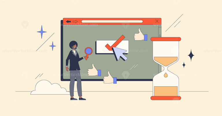 Conversion rate optimization or CRO method for marketing outline ...