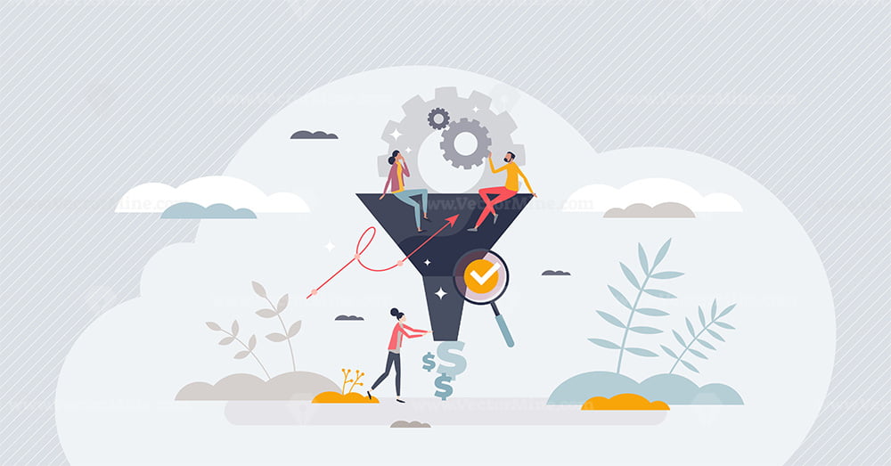 Optimization and performance efficiency development tiny person concept ...